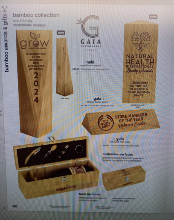 Eco Bamboo – Medals And Pedals.ie